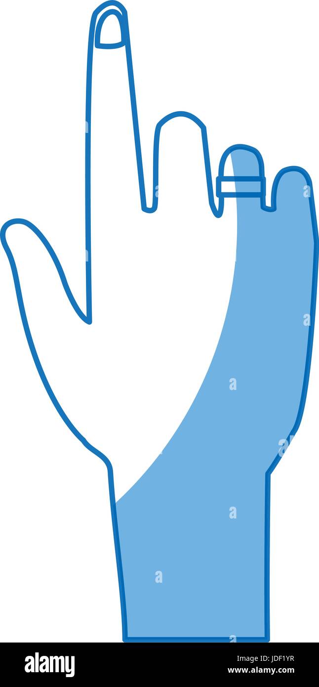 human hand pointing index gesture Stock Vector Image & Art - Alamy