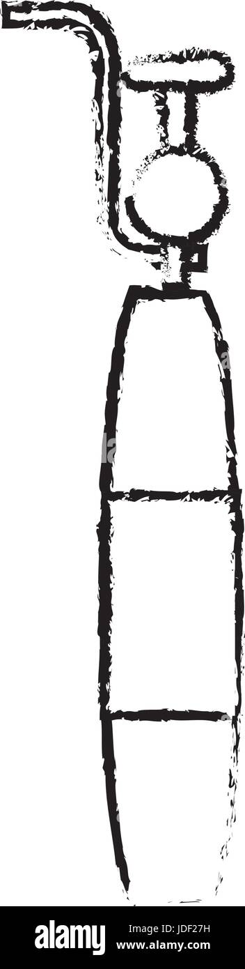 Oxygen cylinder medical Stock Vector Images - Alamy