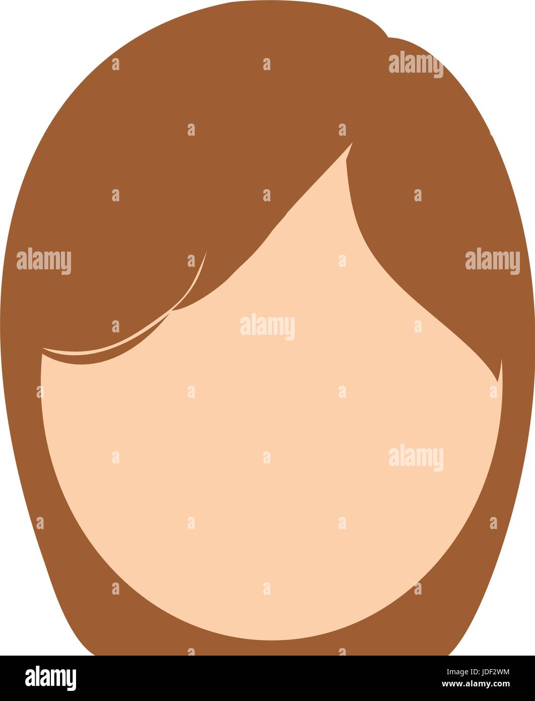 woman face icon Stock Vector Image & Art - Alamy