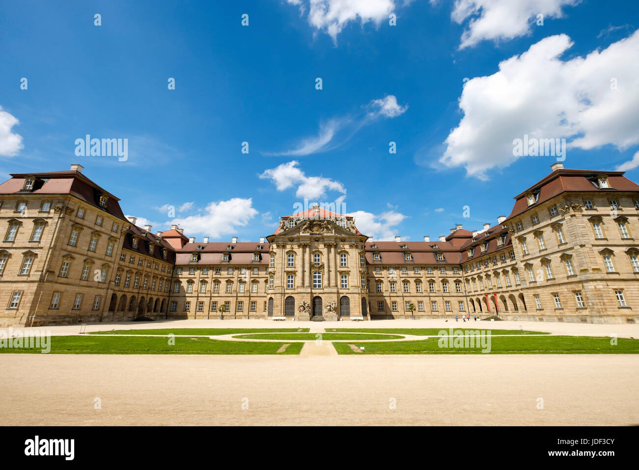 Weißenstein castle, Pommersfelden, Upper Franconia, Franconia, Bavaria ...