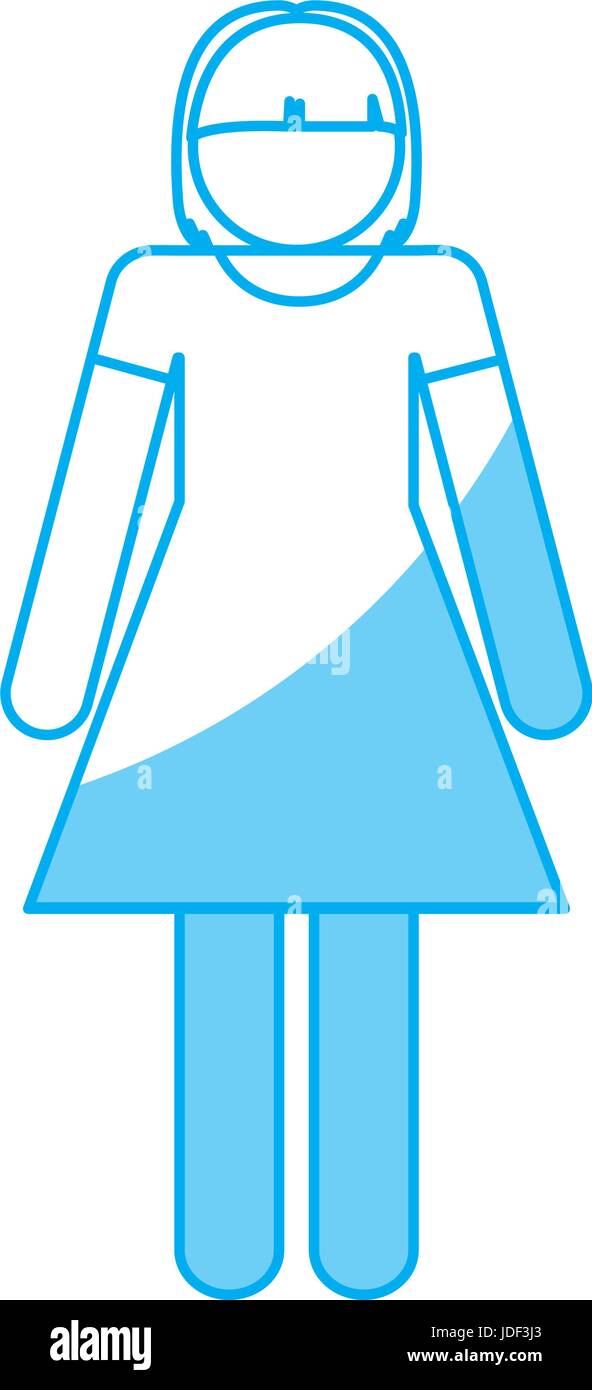 pictogram woman icon Stock Vector Image & Art - Alamy