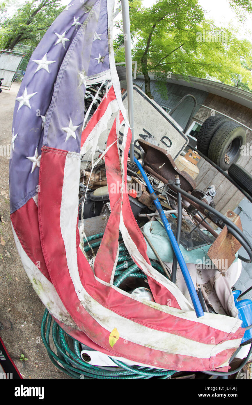 Shredded flag hi-res stock photography and images - Alamy