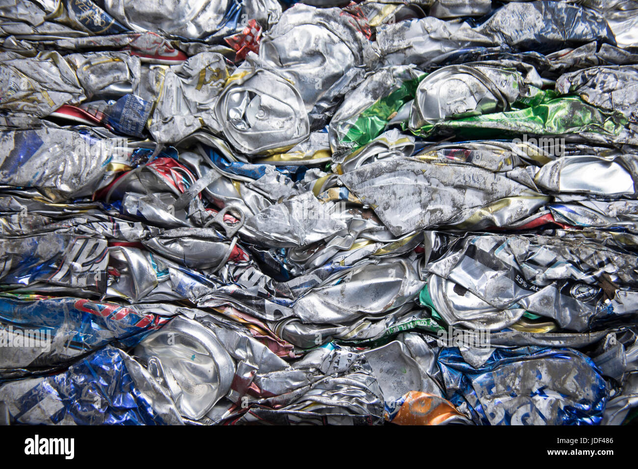 Recycled crushed metal hi-res stock photography and images - Alamy