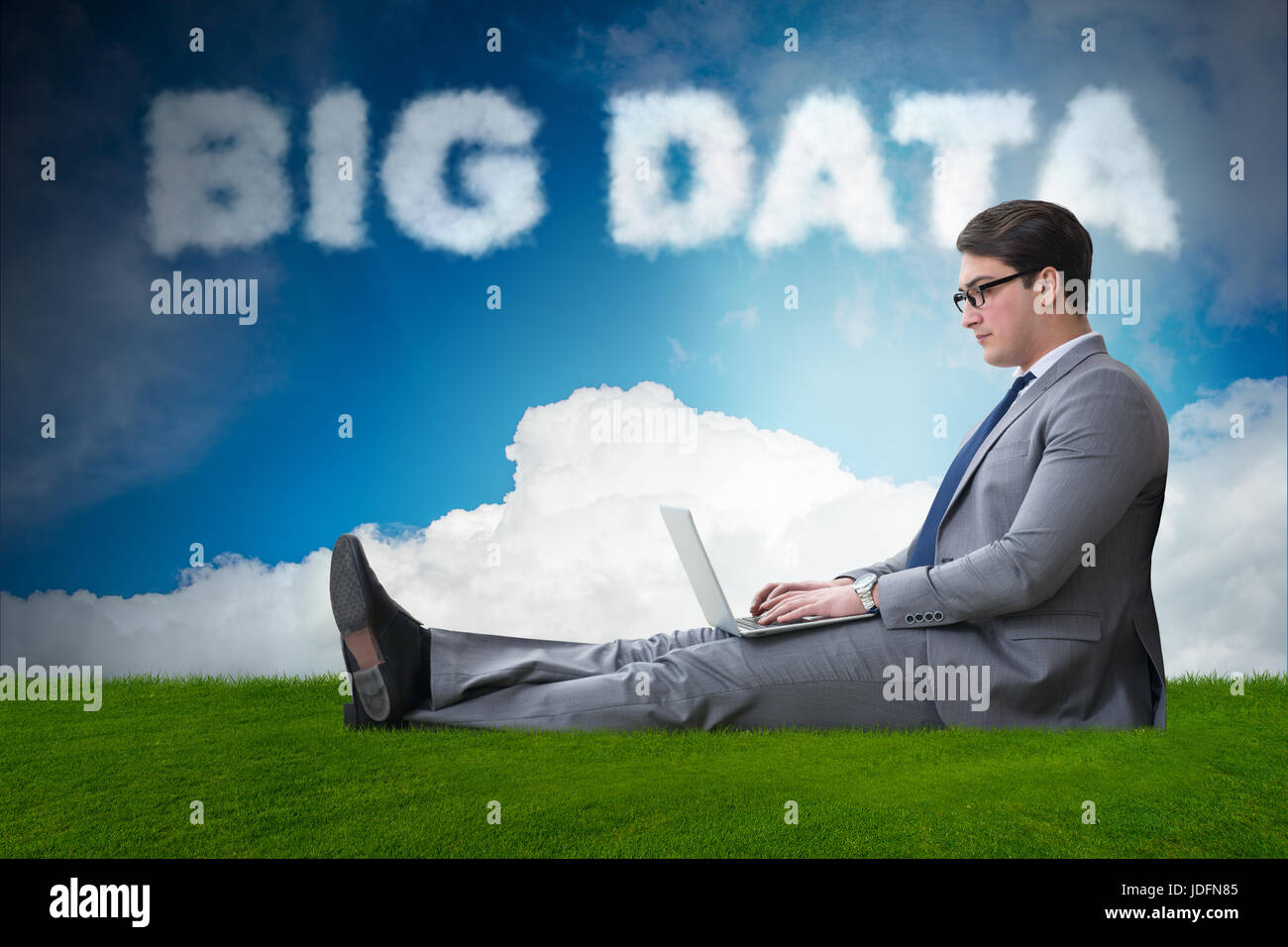 Big Data concept in IT technology Stock Photo - Alamy