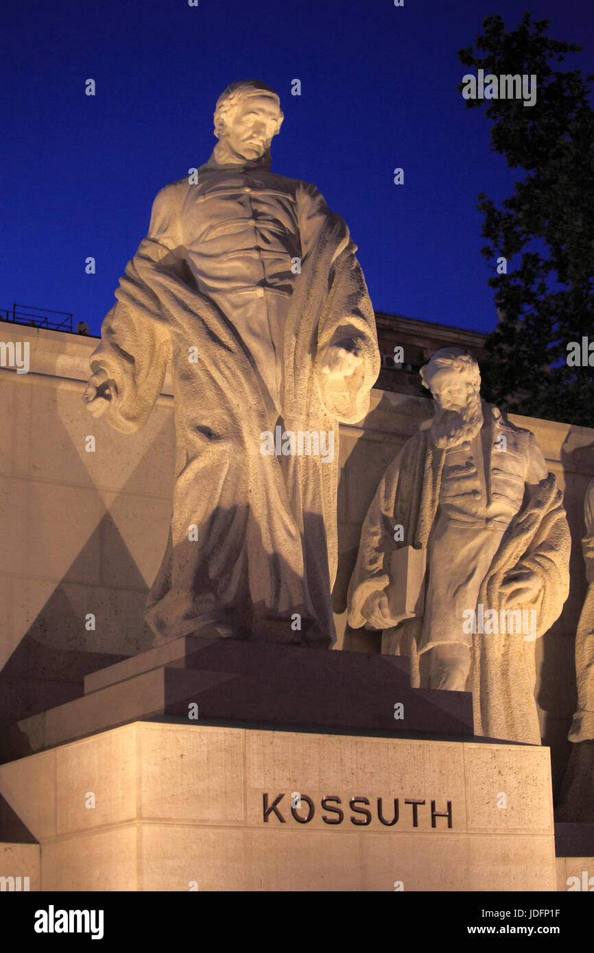 Statue of kossuth hi-res stock photography and images - Alamy