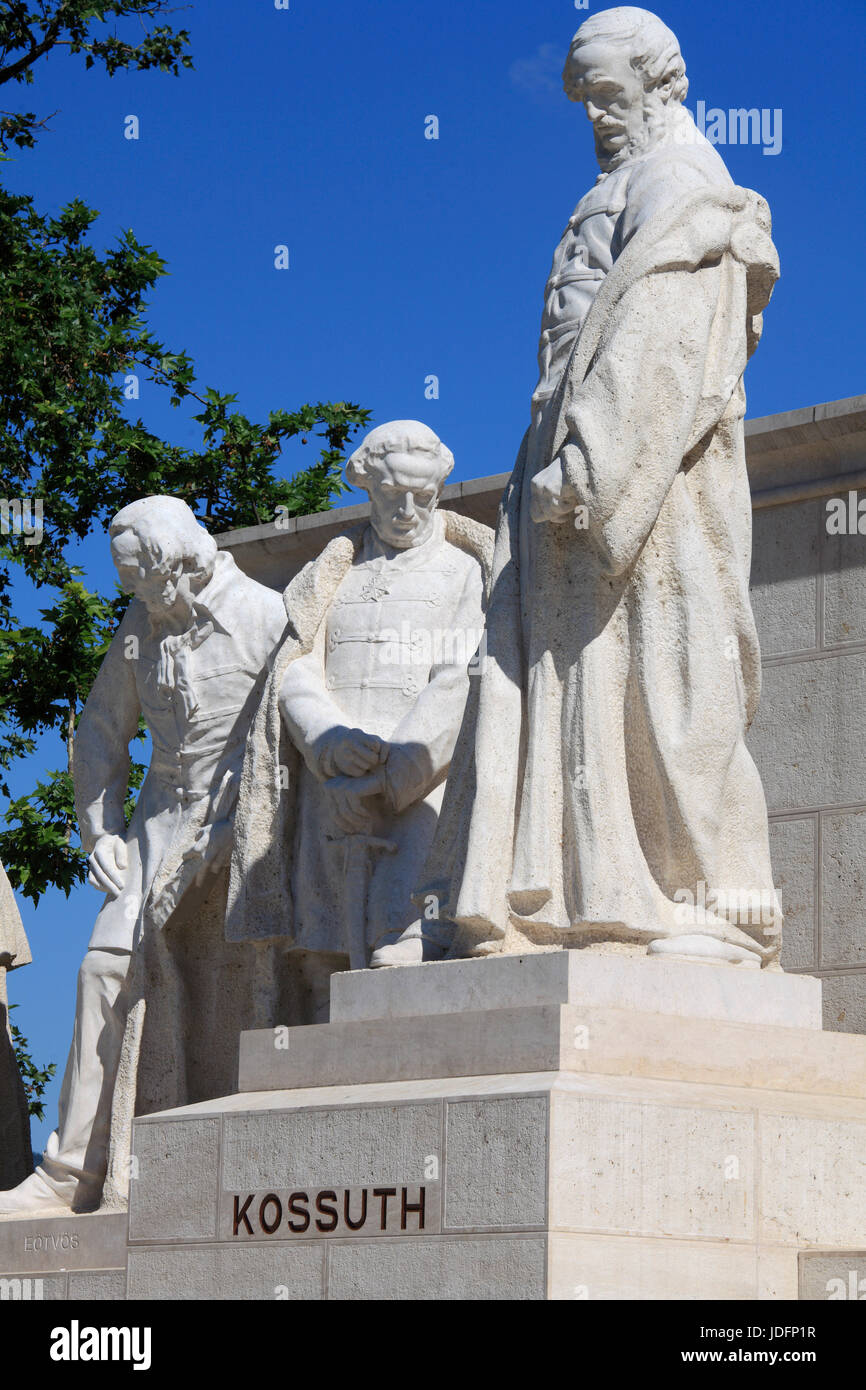 Statue of kossuth hi-res stock photography and images - Alamy