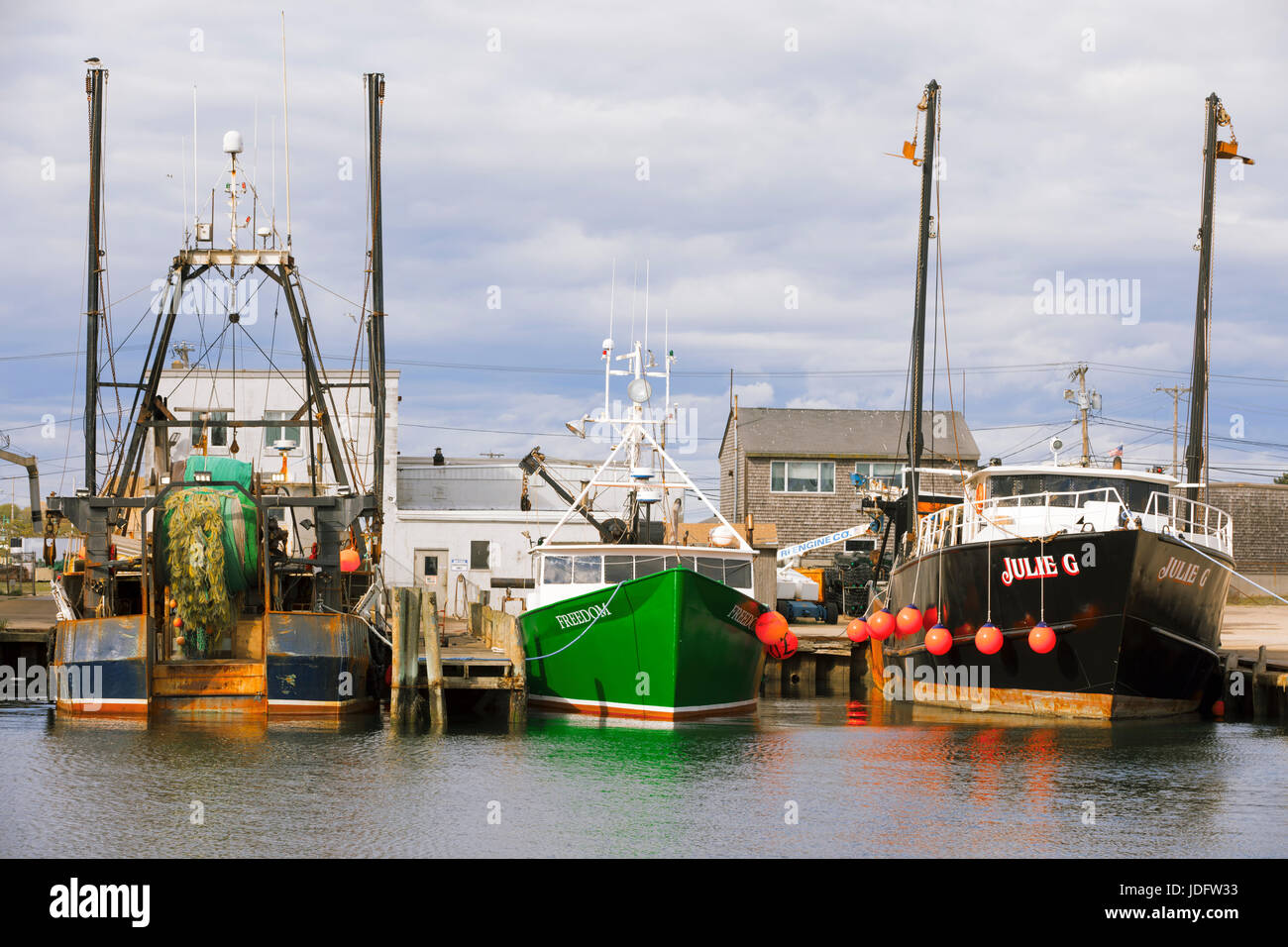 Galilee, Rhode Island, USA-May 11,2017: Galilee is a home to the ...