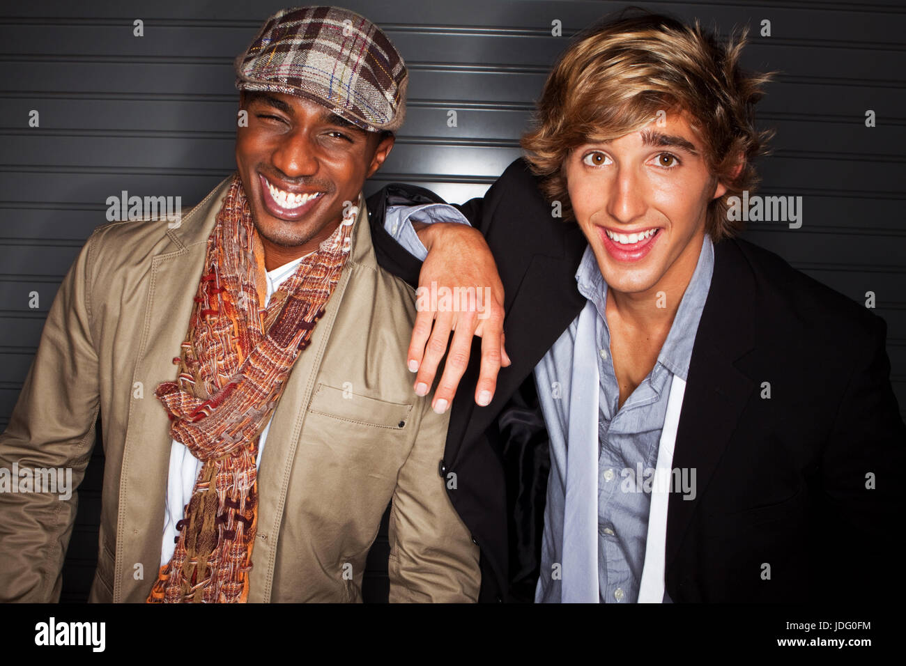 Best friends male only adult hi-res stock photography and images - Alamy