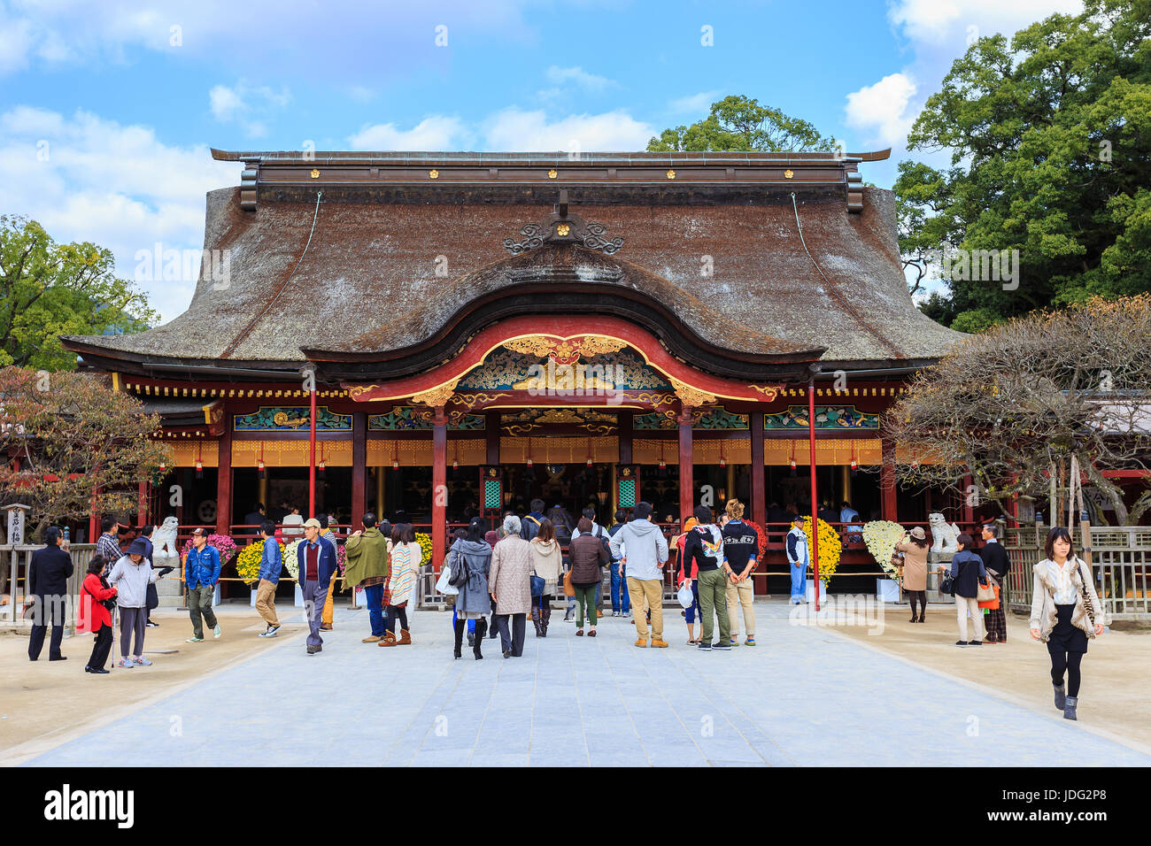 Dazaifu Tenmangu Shrine in Fukuoka, Japan Stock Photo - Alamy