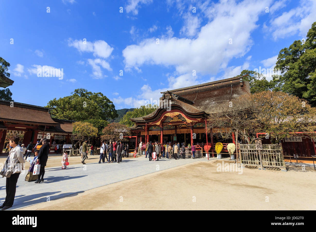 Dazaifu Tenmangu Shrine in Fukuoka, Japan Stock Photo - Alamy
