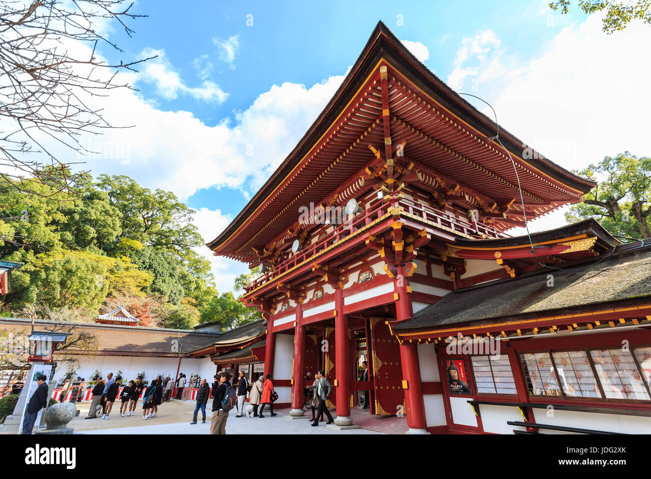 Dazaifu Tenmangu Shrine in Fukuoka, Japan Stock Photo - Alamy