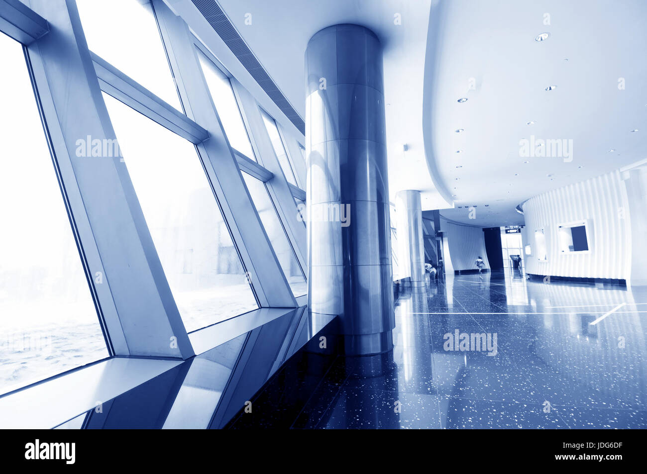 Very luxurious hall, landing window Stock Photo - Alamy