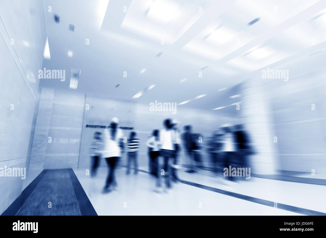 Pedestrian walk on corridor hi-res stock photography and images - Alamy