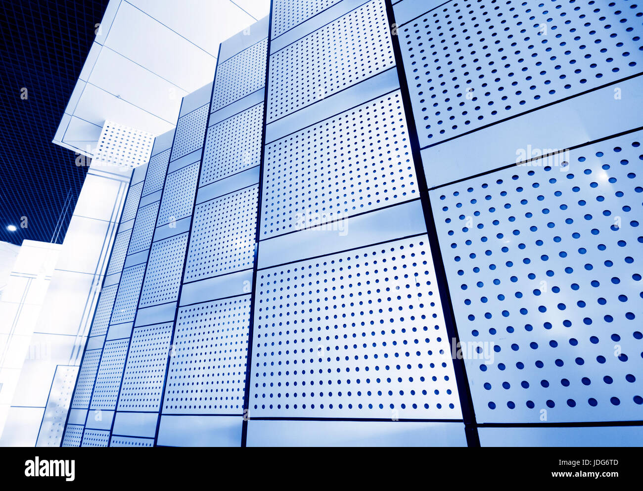 Modern architecture interior walls, unique Stock Photo - Alamy