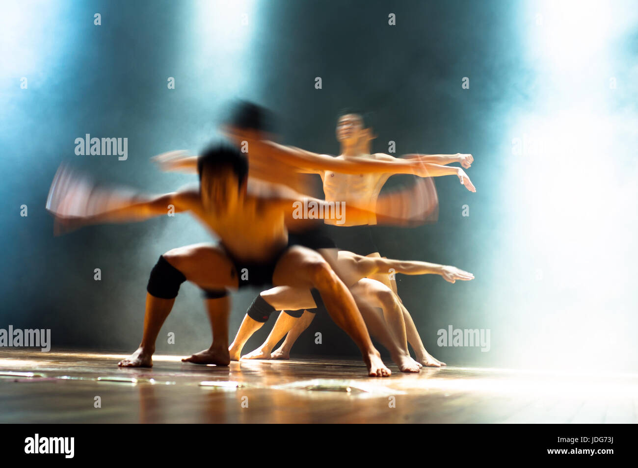 Dance performance by the man Stock Photo - Alamy