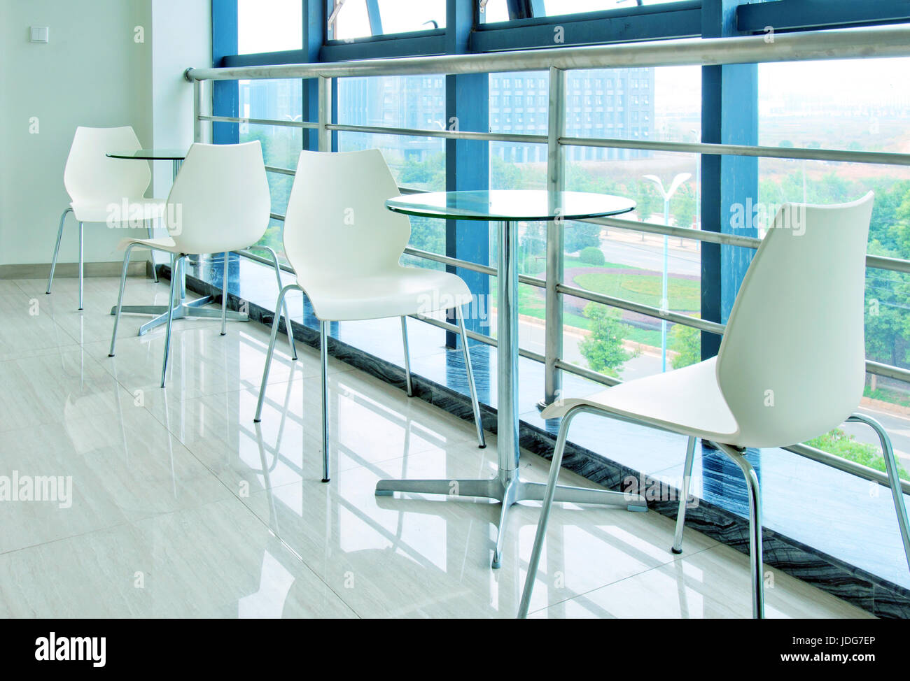 Lounge area in front of the window Stock Photo - Alamy