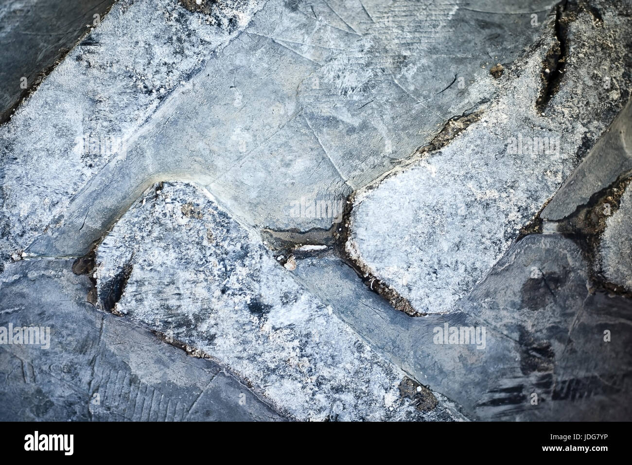 Broken Tiles & floor, Concept of earthquake damage Stock Photo - Alamy