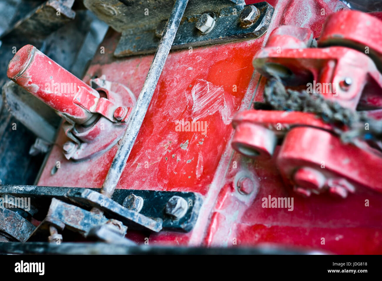 Parts of Diesel engine of truck/tractor Stock Photo - Alamy