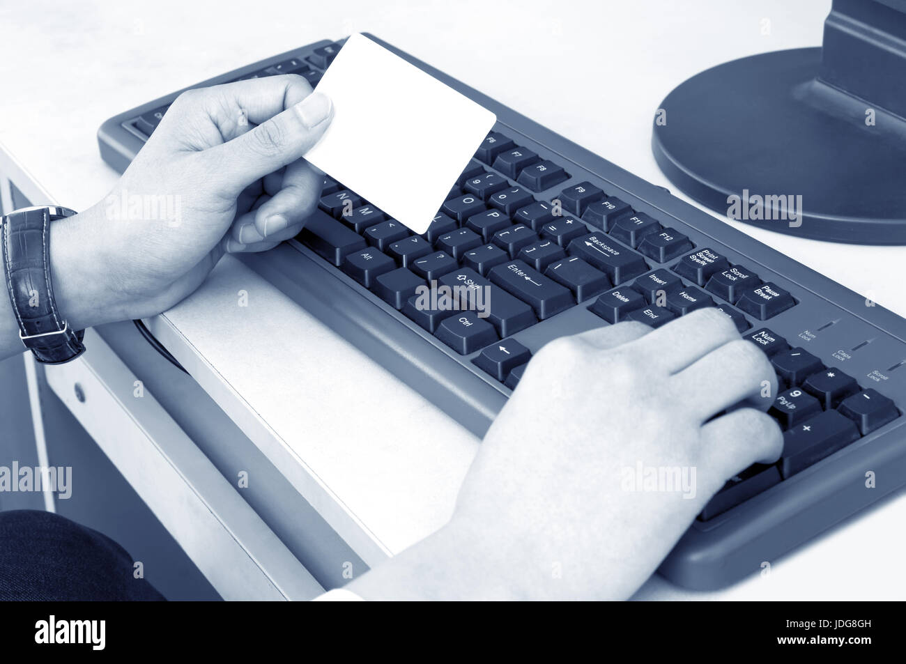 Engineer operate a computer hands Stock Photo - Alamy