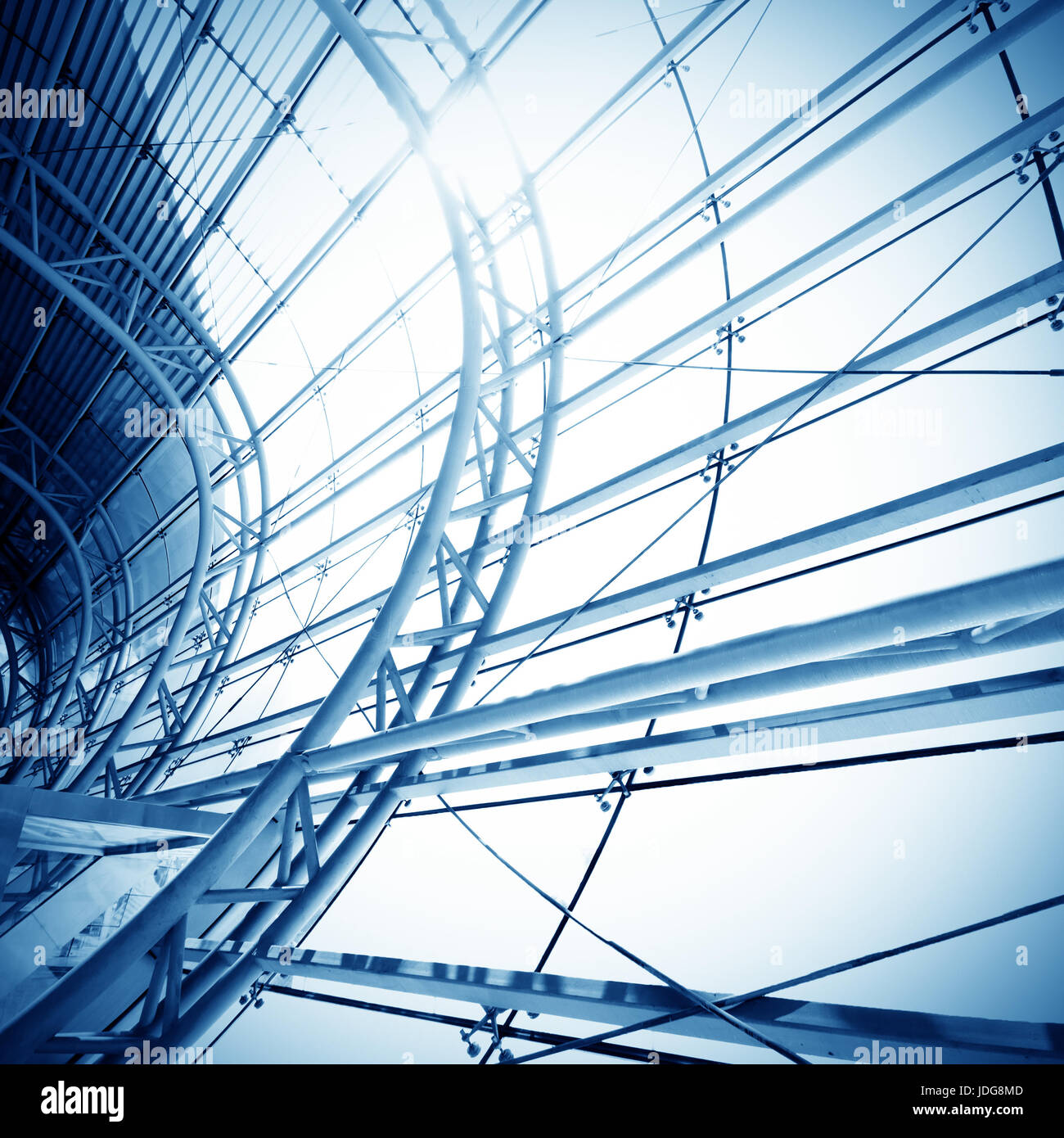 Modern architecture ceiling (top structure Stock Photo - Alamy