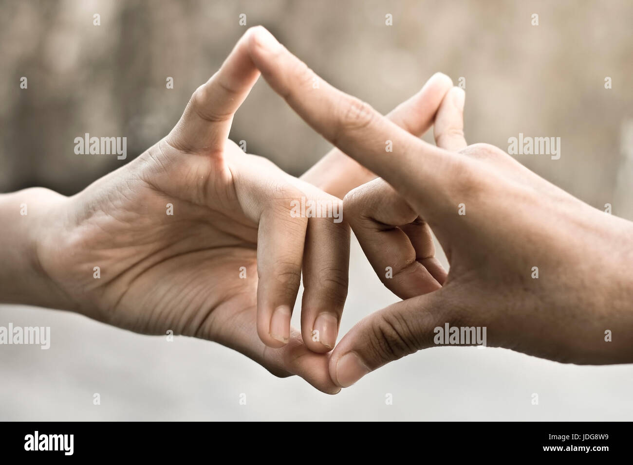 Human Hands creating abstract pattern Stock Photo - Alamy
