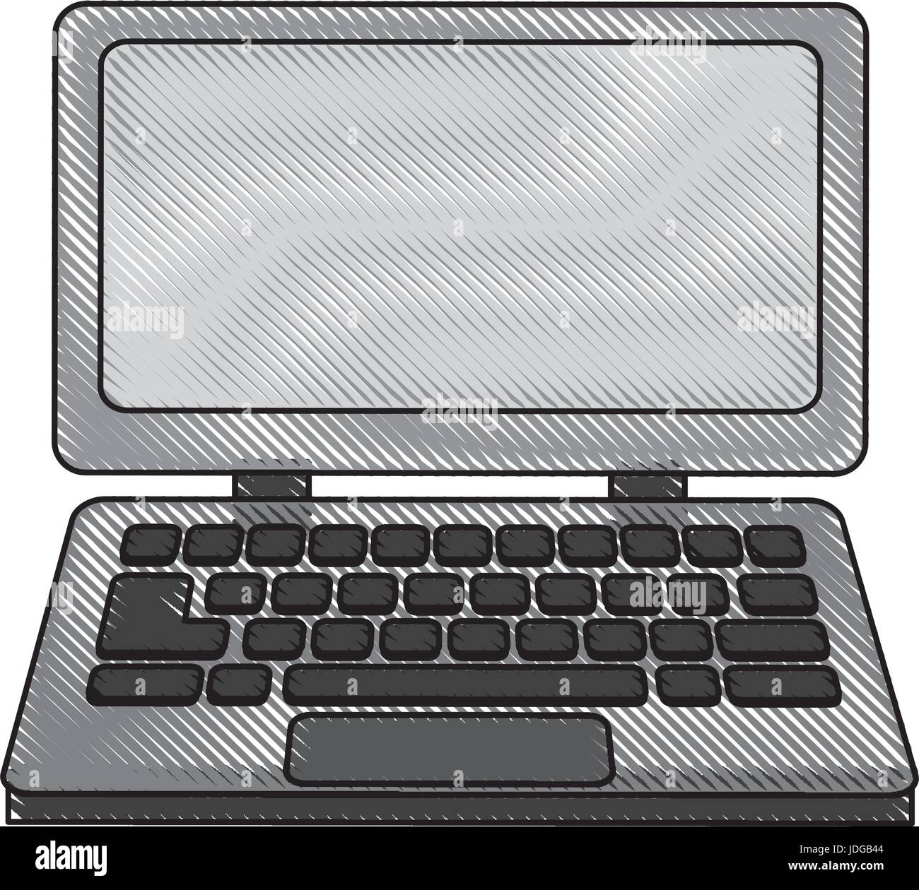 laptop computer device technology wireless Stock Vector Image & Art - Alamy
