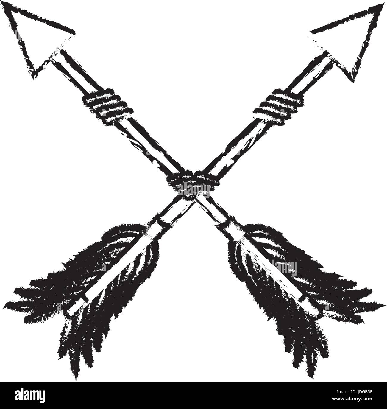 rustic arrows with ornamental design Stock Vector Image & Art - Alamy