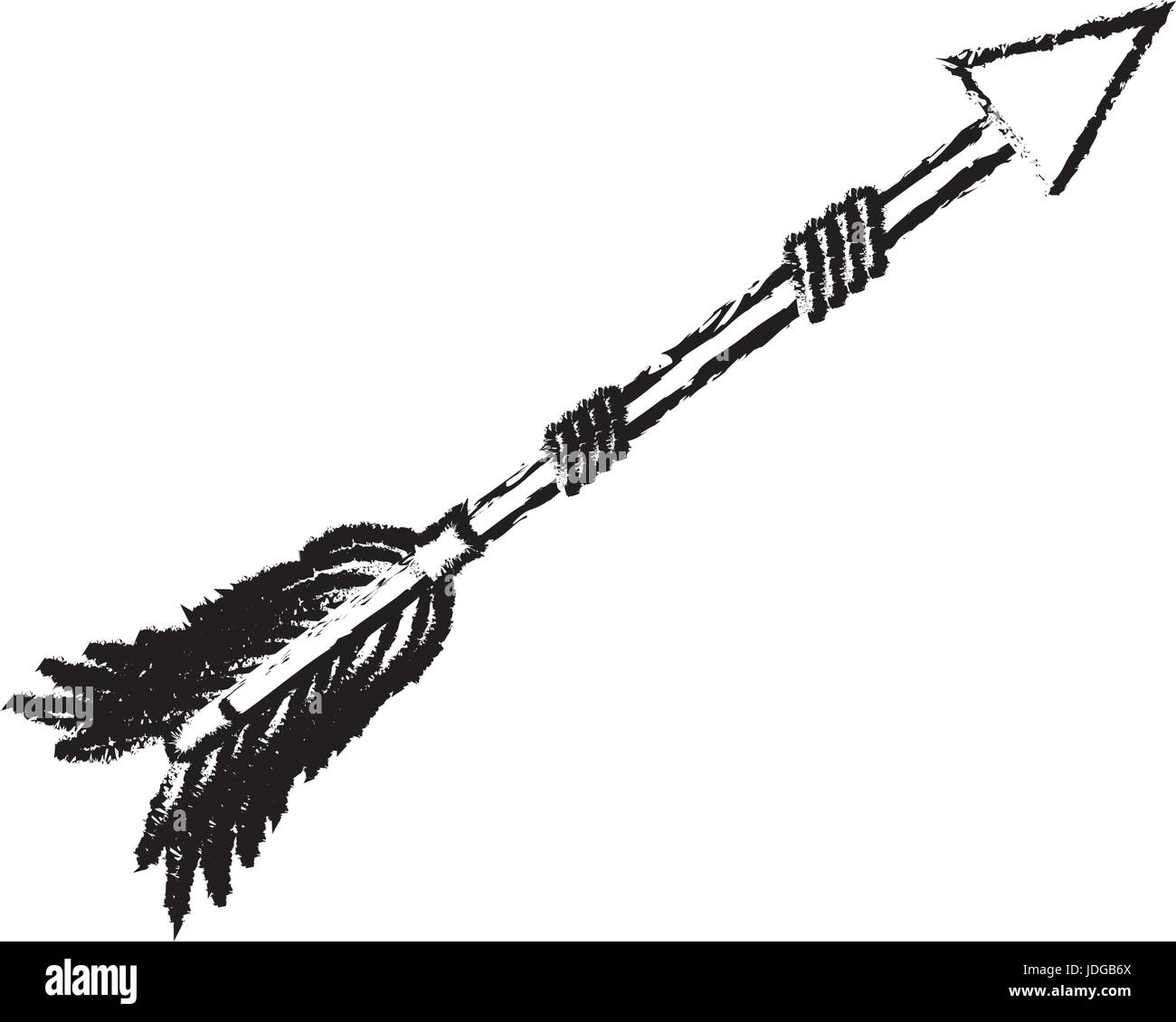 rustic arrow with ornamental design Stock Vector Image & Art - Alamy