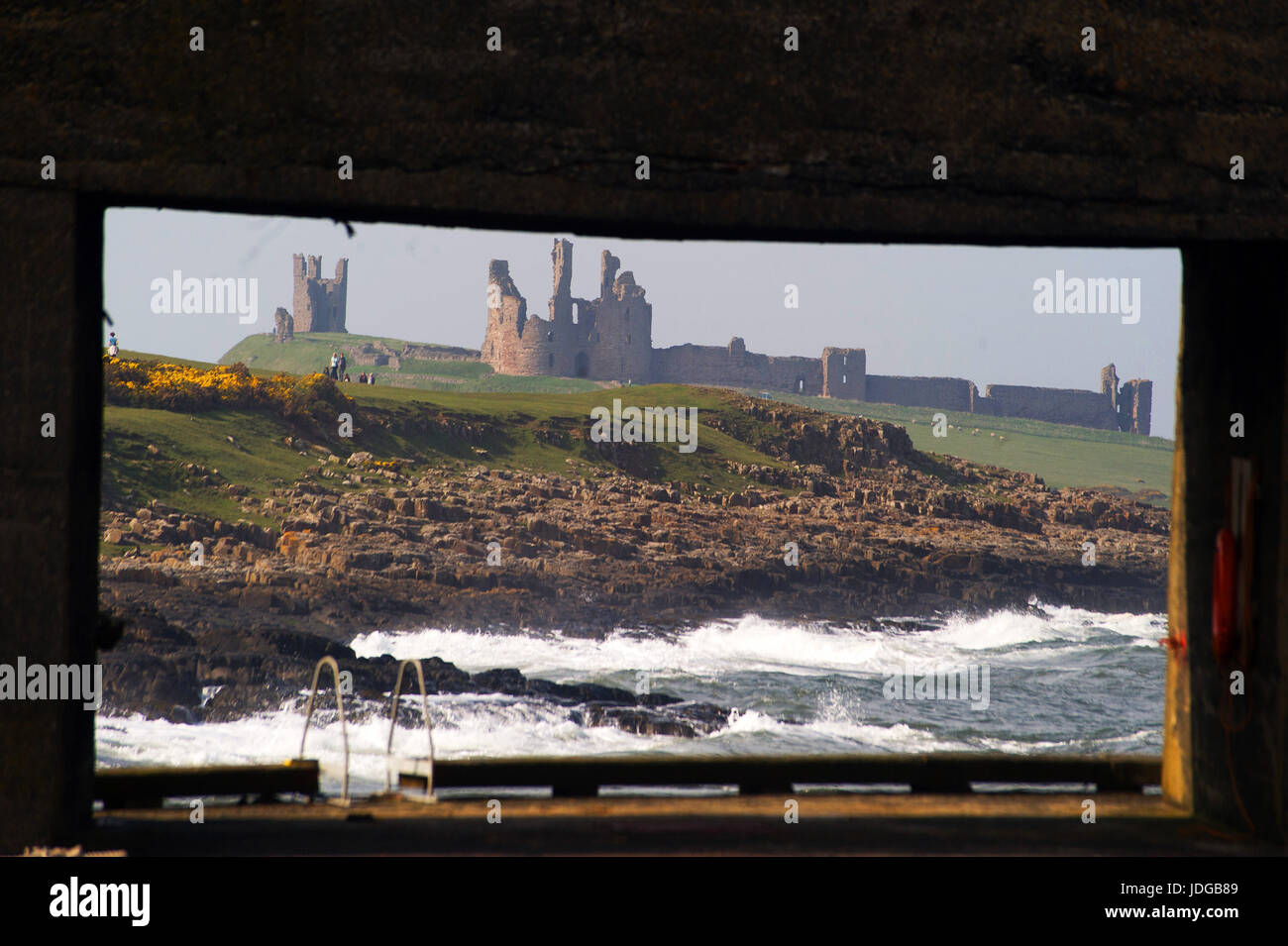 Craster harbour, Northumberland Stock Photo - Alamy