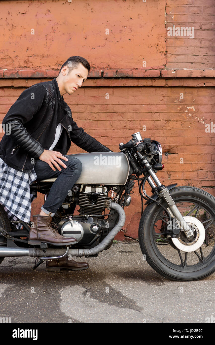 Motorcycle racing vintage photo hi-res stock photography and images - Alamy