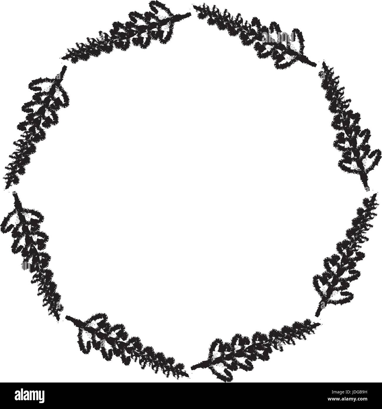 rustic branches with leaves design Stock Vector Image & Art - Alamy