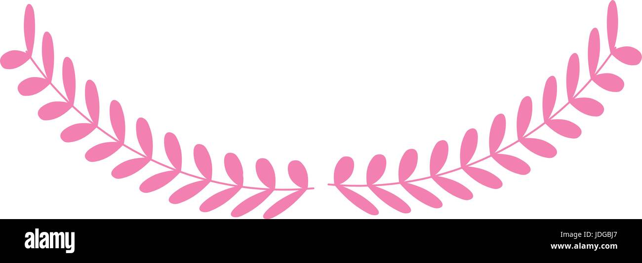 rustic branches with leaves decoration design Stock Vector Image & Art ...