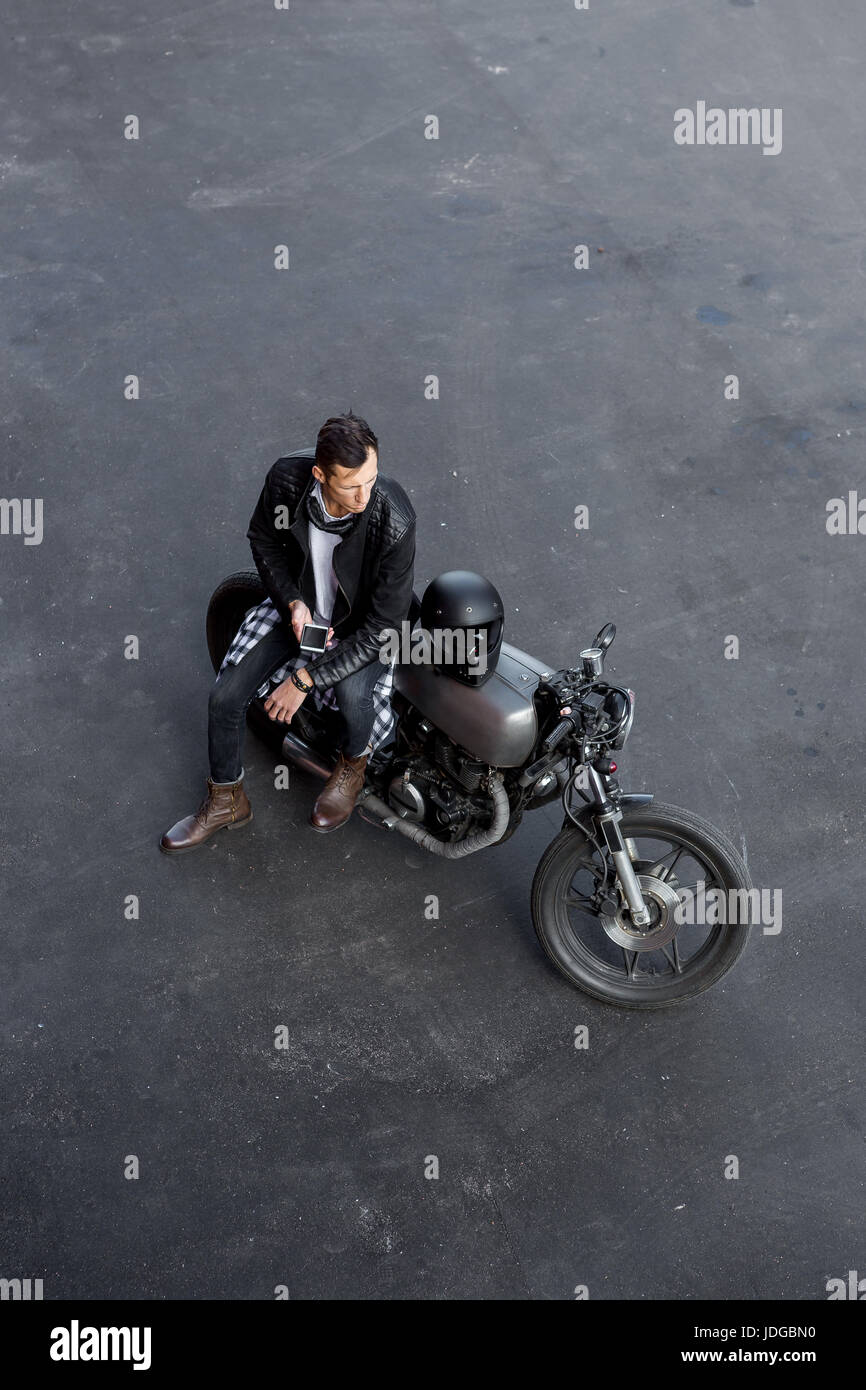 Black check shirt hi-res stock photography and images - Alamy