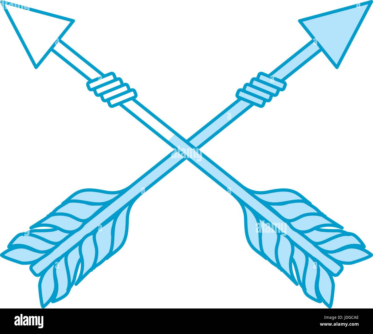 rustic arrows with ornamental design Stock Vector Image & Art - Alamy