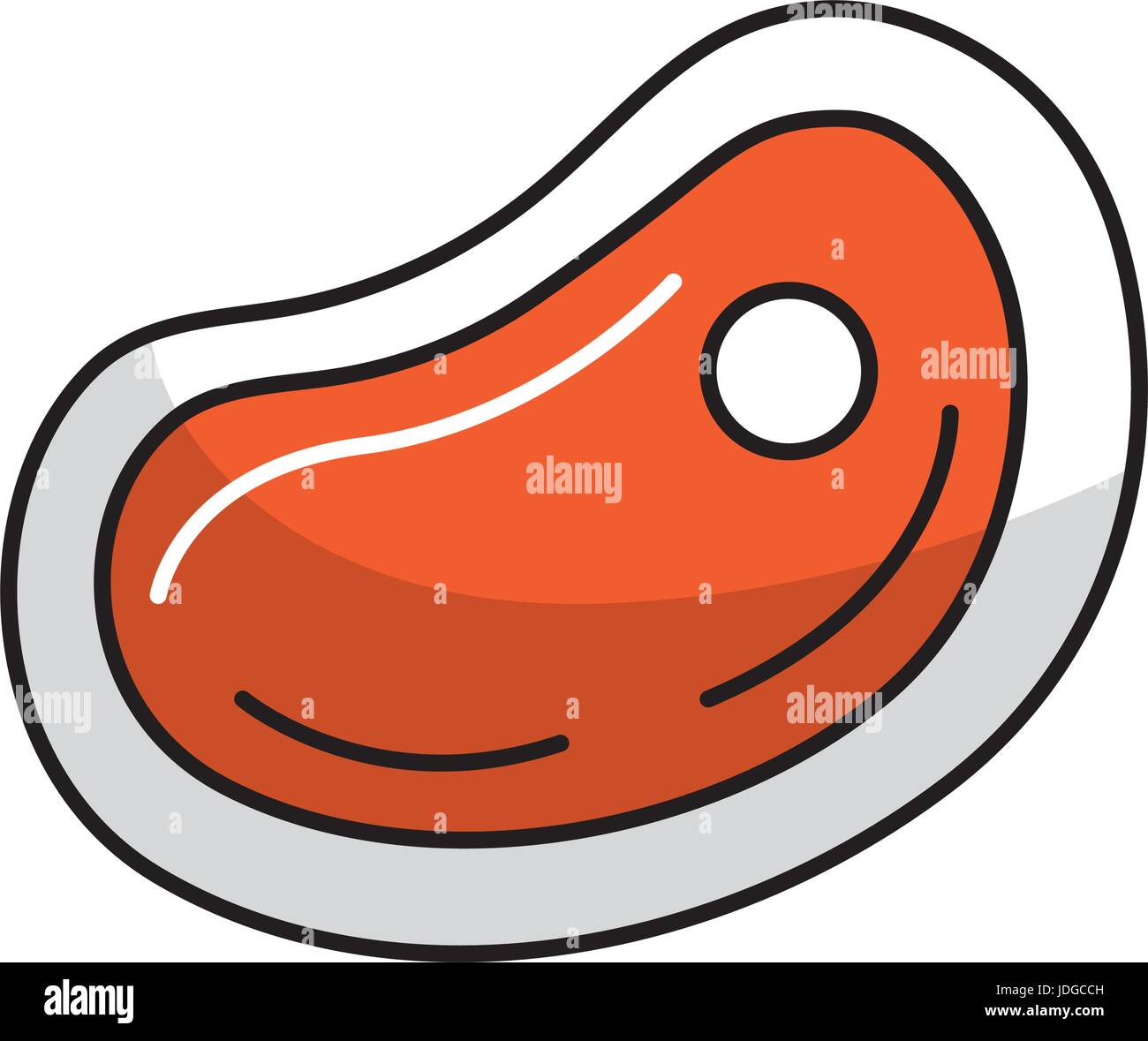 delicious meat with natural protein Stock Vector Image & Art - Alamy