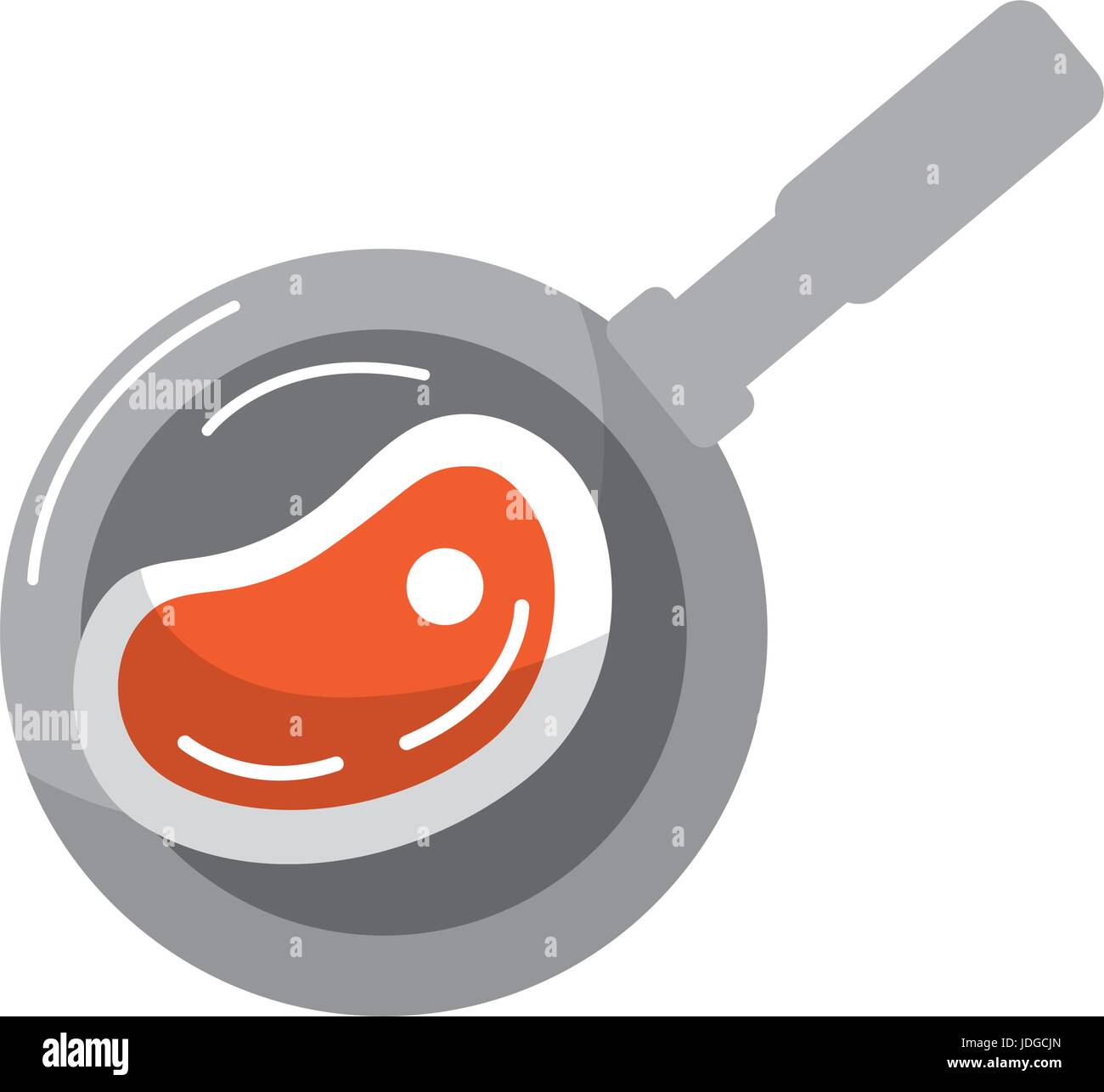 Grill skillet Stock Vector Images - Alamy