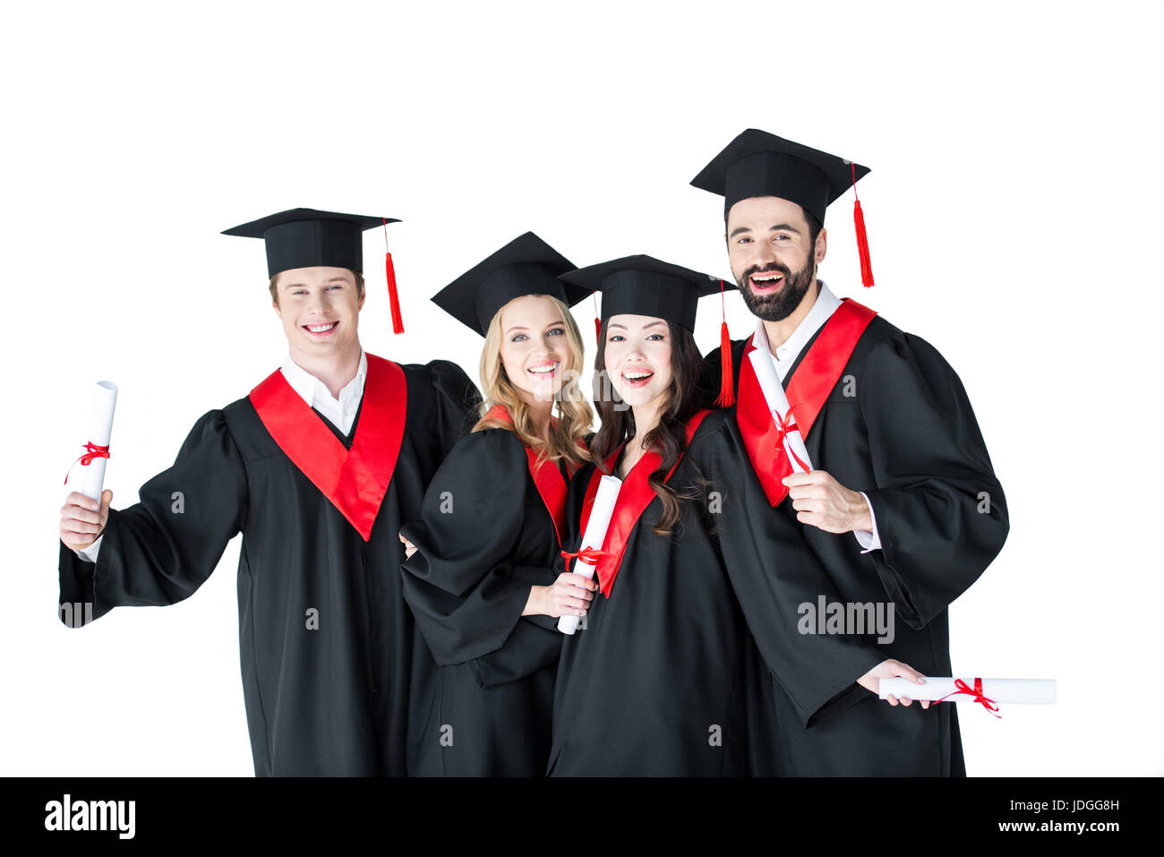 Holding certificates hi-res stock photography and images - Alamy