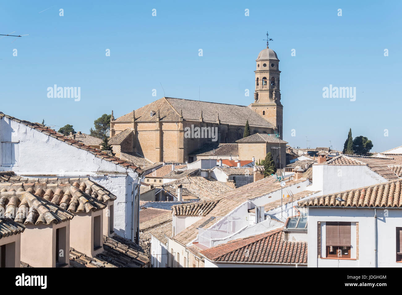 Baeza Cathedral (Cathedral of the Assumption of the Virgin), Baeza city ...