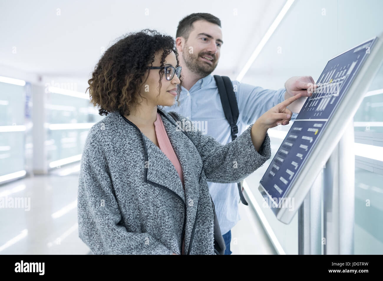 Checking destination hi-res stock photography and images - Alamy