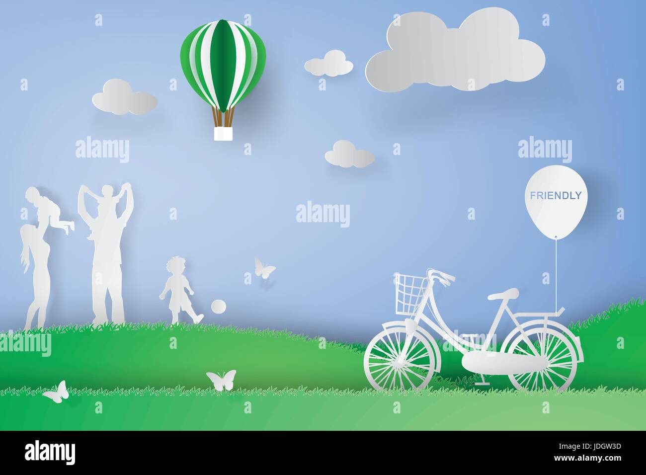 People having picnic Stock Vector Images - Alamy