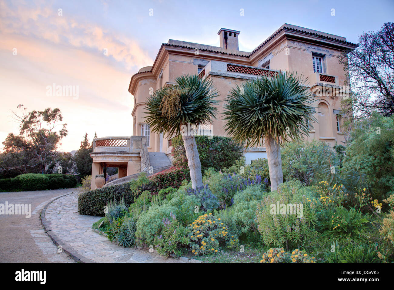 France, Var (83), Le Rayol-Canadel-sur-Mer, Domaine du Rayol, l'Hôtel ...