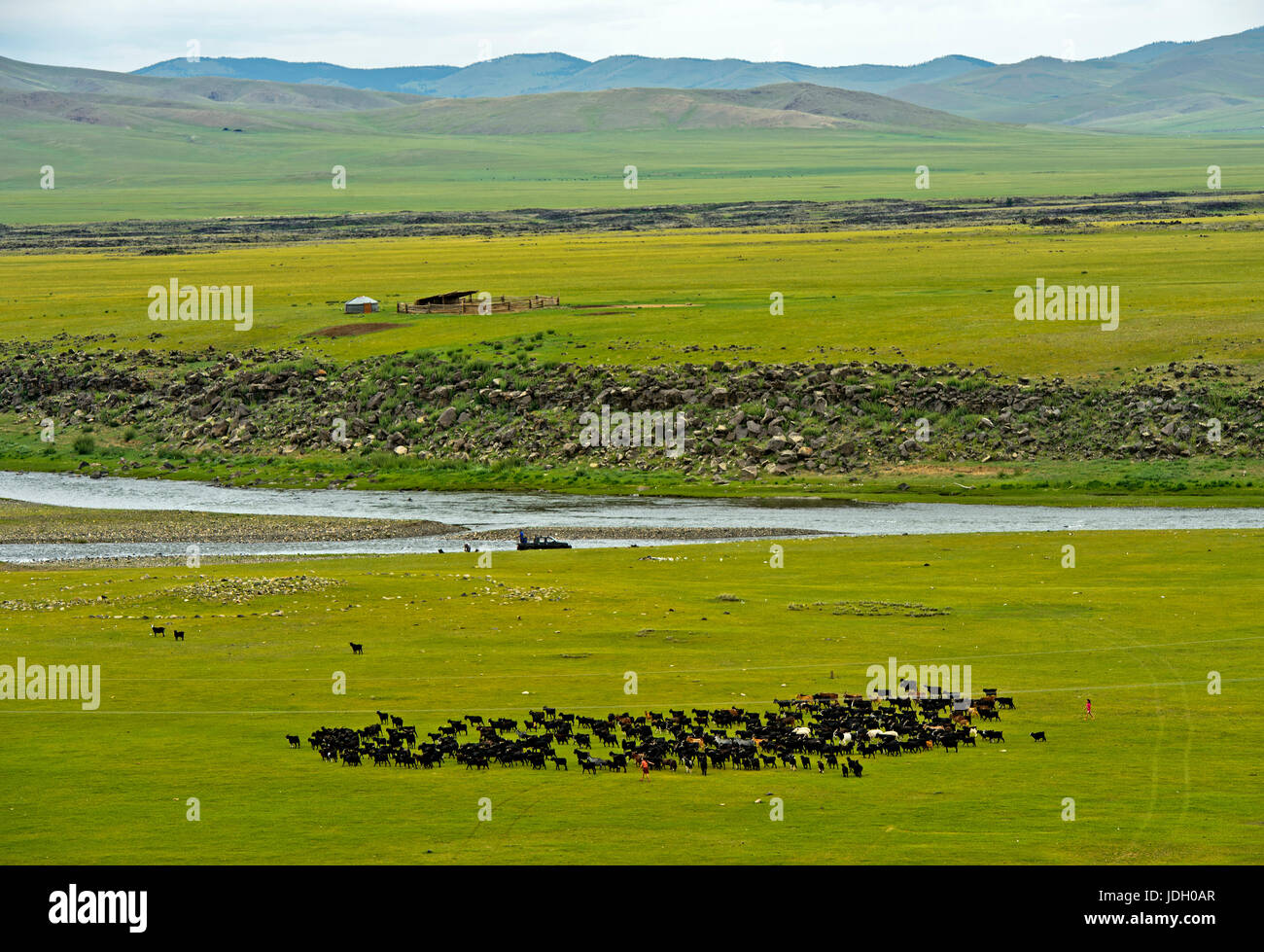 Orkhon valley cultural landscape world heritage site hi-res stock ...