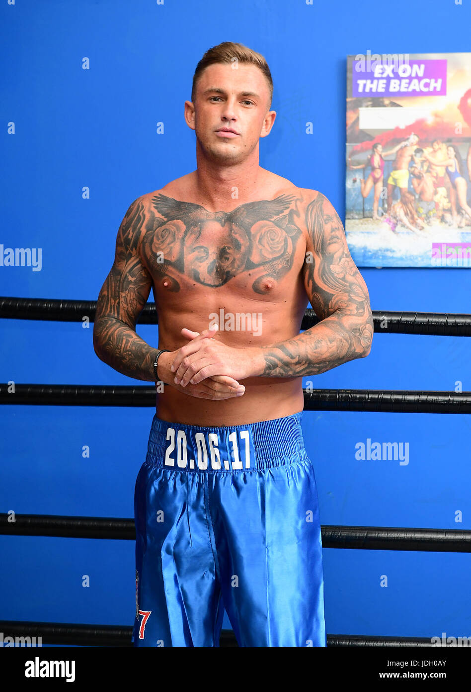 David Hawley Attending Ex On Beach Photocall High Resolution Stock ...