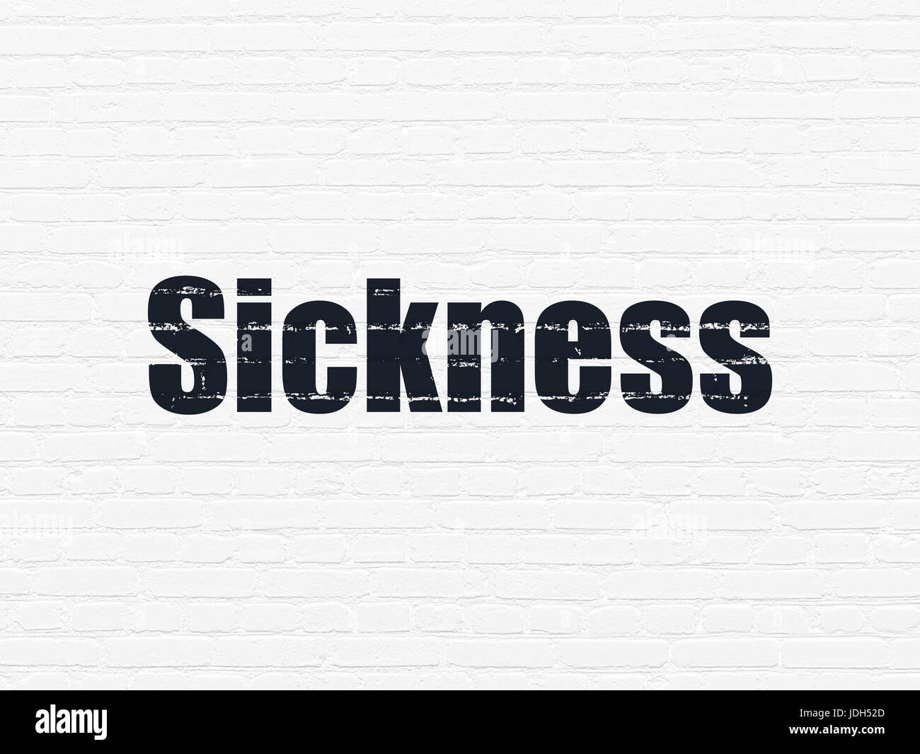 Healthcare concept: Sickness on wall background Stock Photo - Alamy