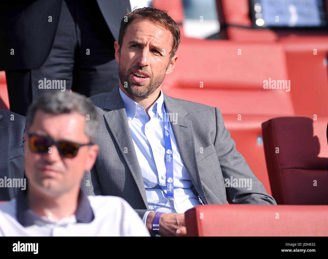 Gareth Southgate coach Team A England during the UEFA European Under-21 ...