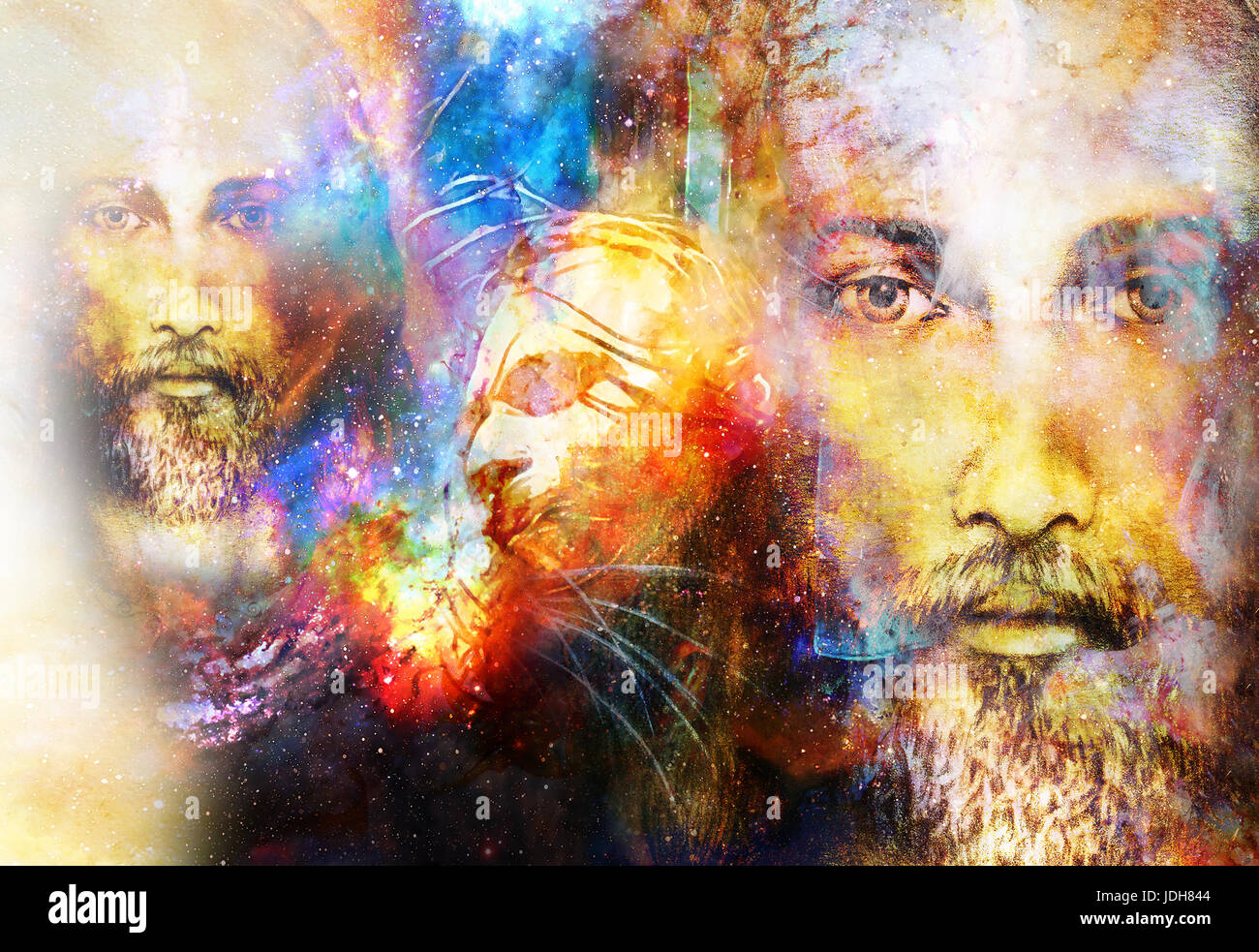 Nebula In The Face Of Christ