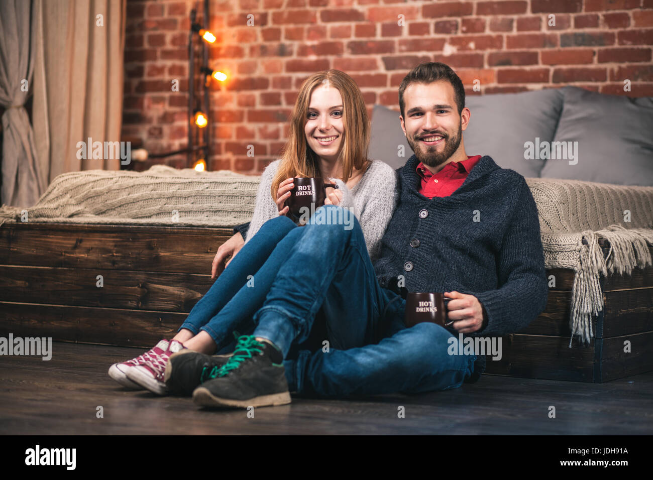 Warm home family hi-res stock photography and images - Alamy