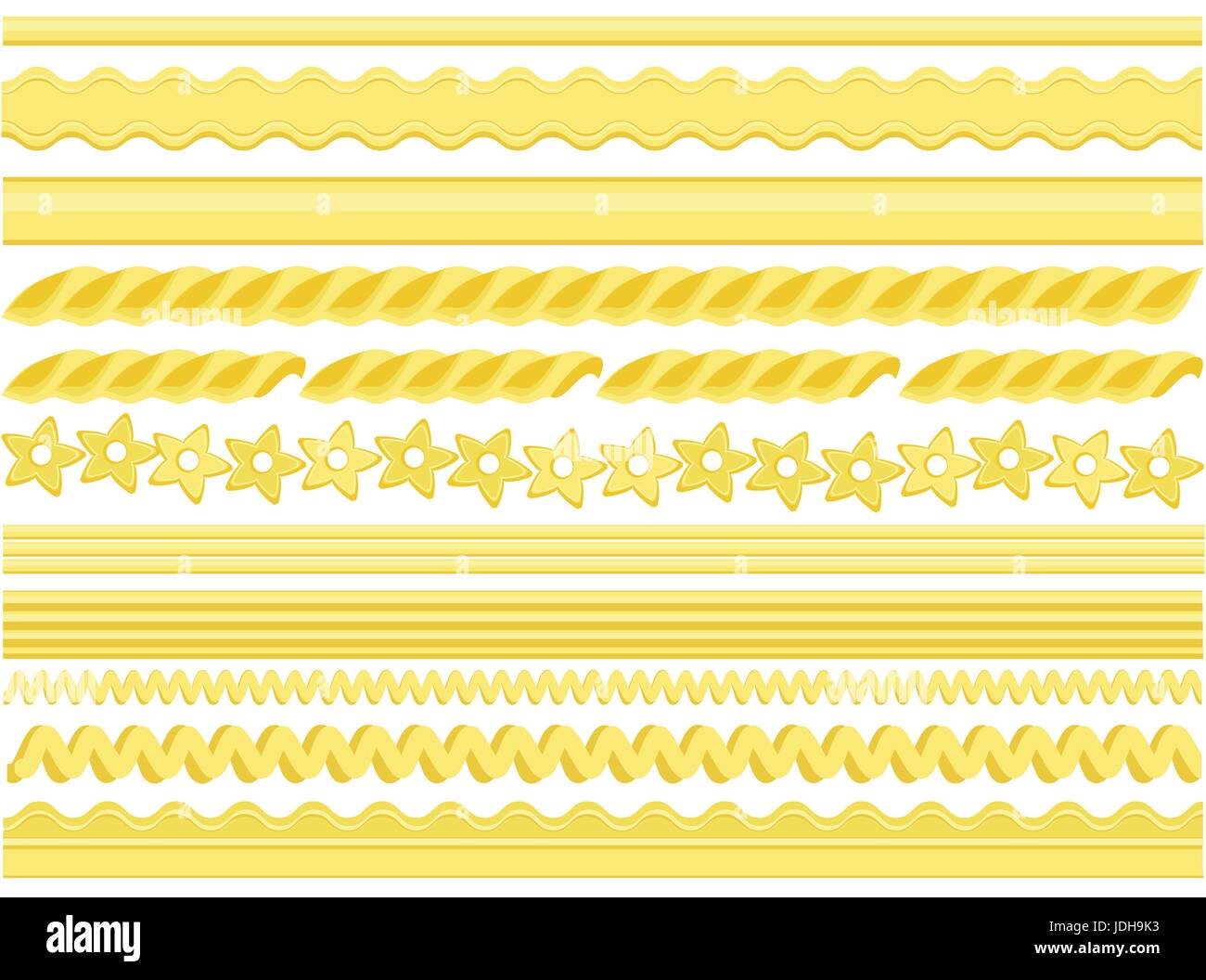 Fusilli pattern Stock Vector Images - Alamy