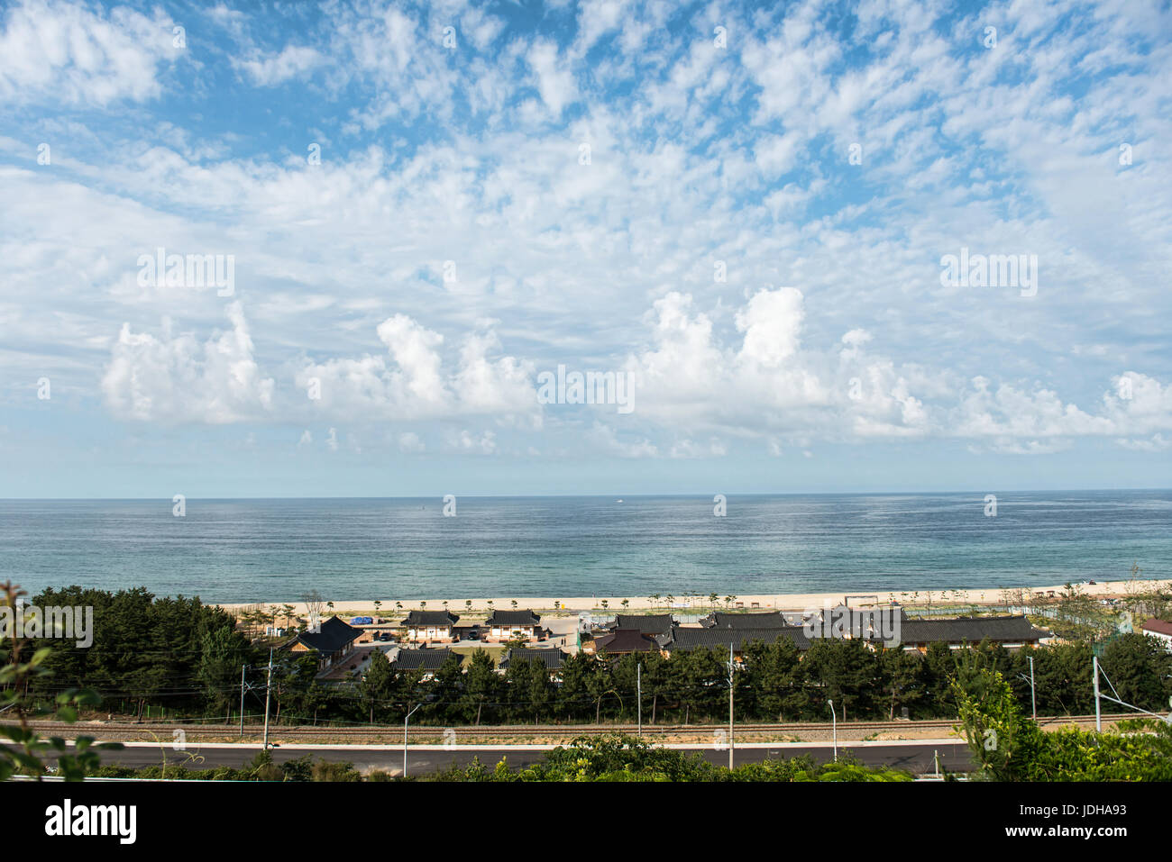 Korea's Sea of the East Sea Landscape Stock Photo - Alamy