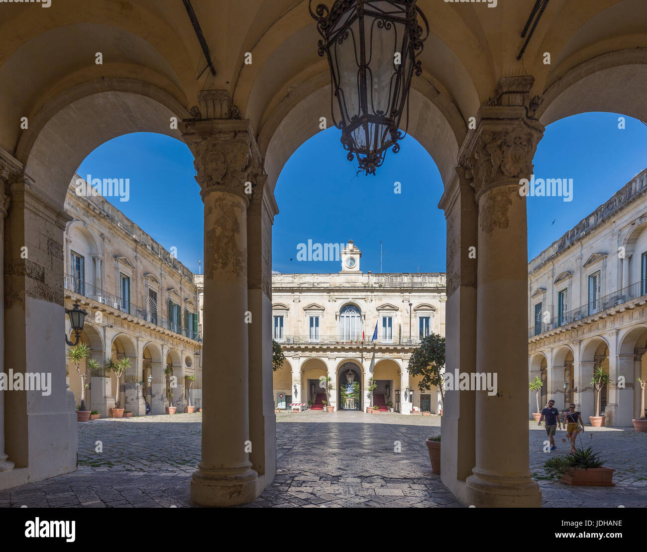 Baroque city of Lecce, South of Italy Stock Photo - Alamy